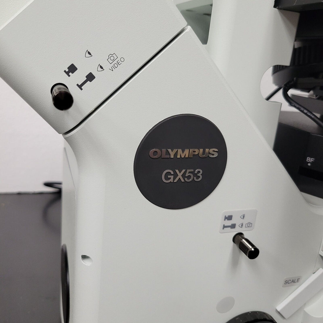 Olympus Microscope GX53 Inverted Metallurgical with Tango Motorized ...