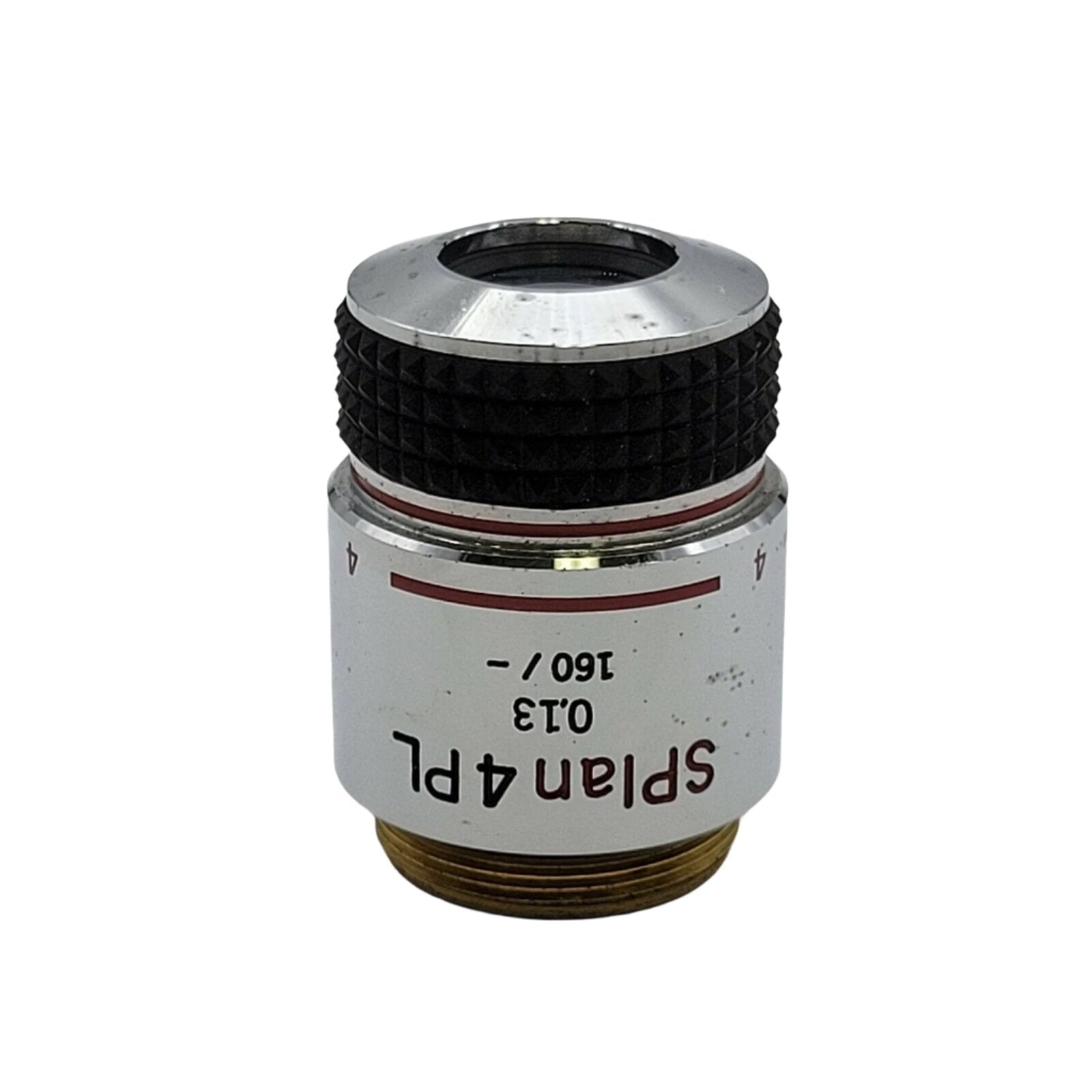 Olympus Microscope Objective SPlan 4PL 4x Phase Contrast 160/- SPlan4P