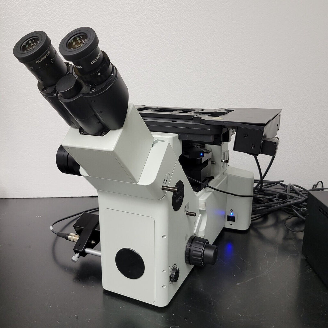 Olympus Microscope GX53 Inverted Metallurgical with Tango Motorized ...
