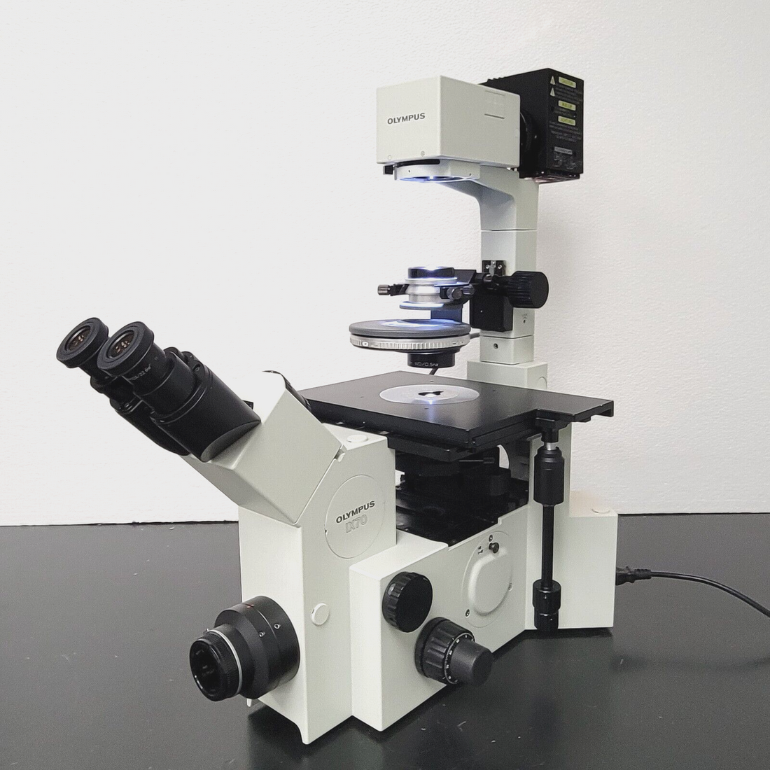 Olympus Microscope IX70 with HMC Hoffman Modulation Contrast ...