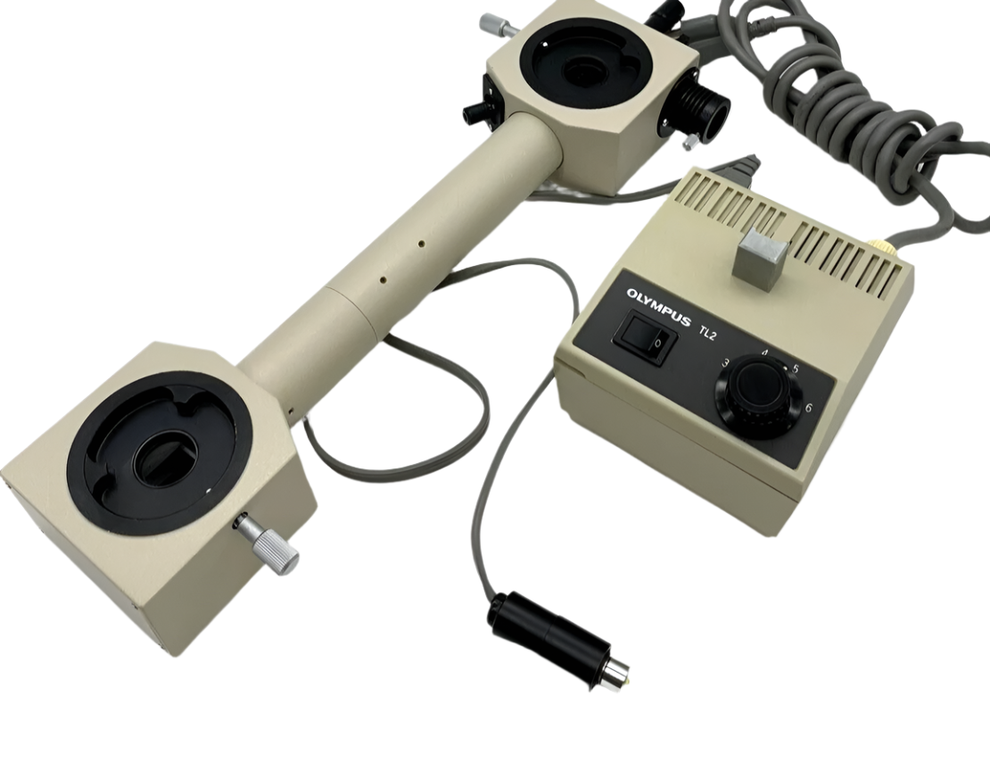 Olympus Microscope BH2 Dualhead Bridge with Pointer | Microscope ...