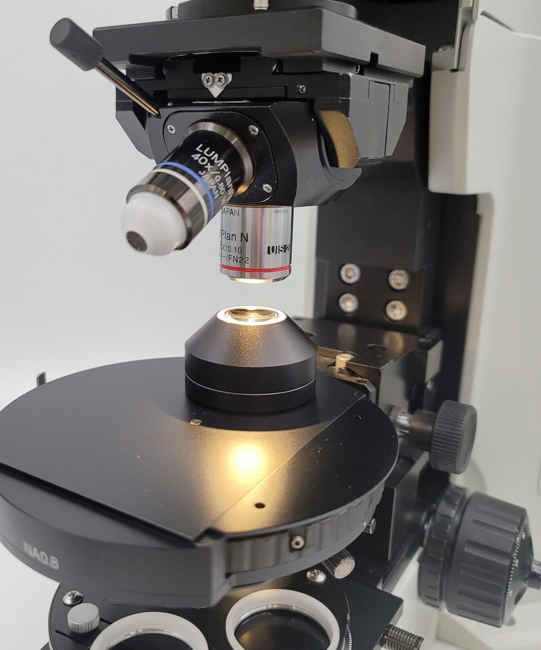 Olympus Microscope BX51 WI for electrophysiology and water immersion ...