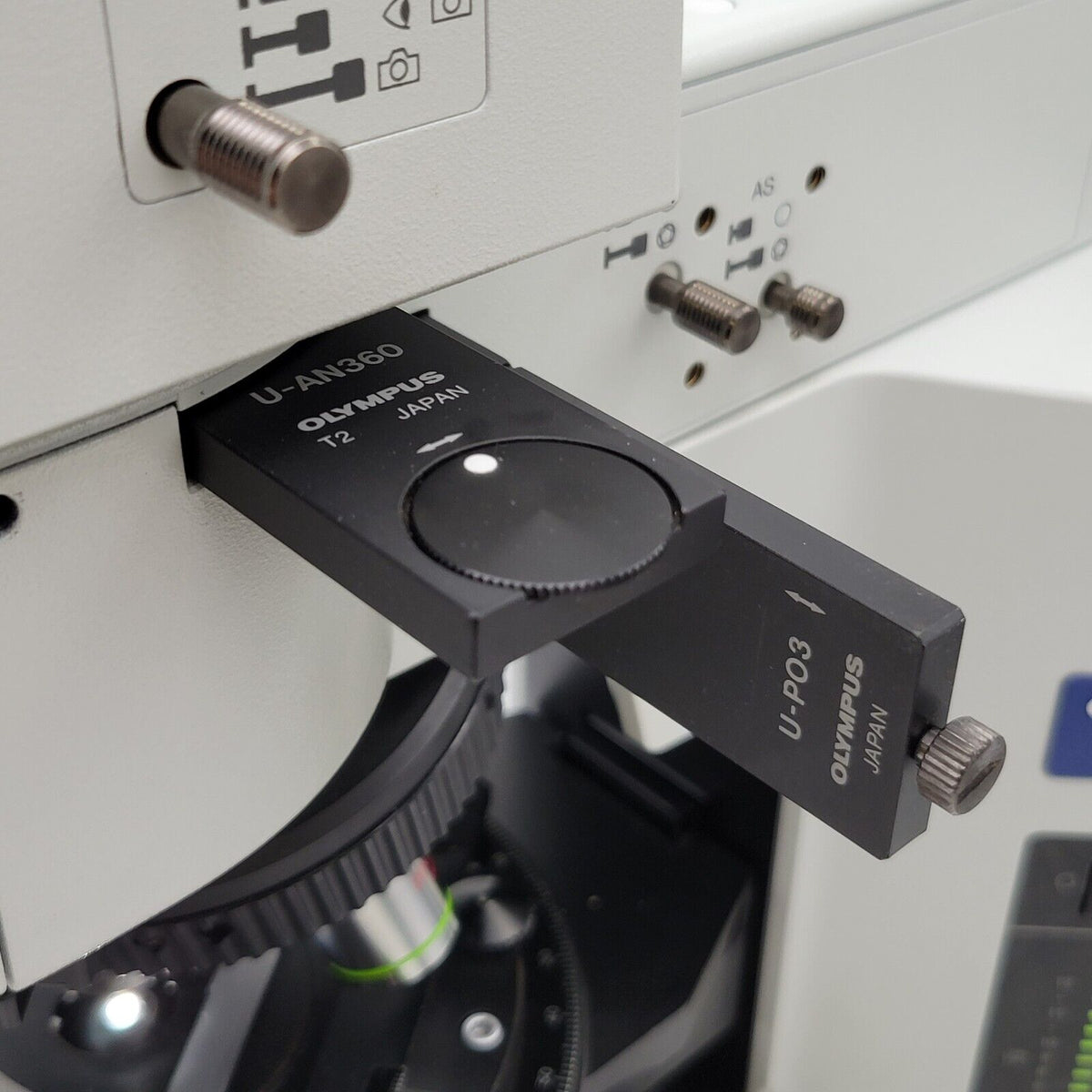 Olympus Microscope BX51 Pol Polarization and Fluorescence with Trinoc